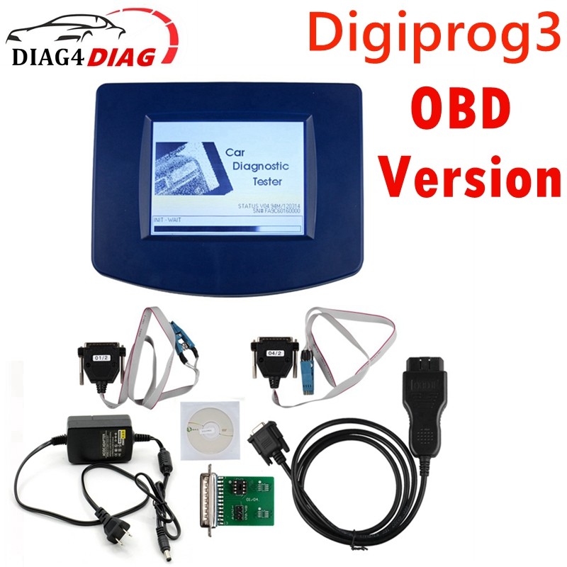 ☺Digiprog3 V4.94 OBD Version With FTDI Chip OBD DIGIPROG With EU/US ...