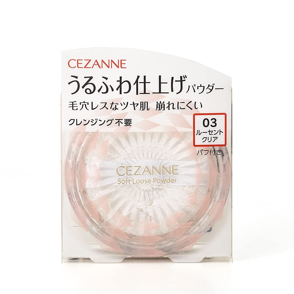 Cezanne Moisture Finish Powder 03 Lucent Clear 5.0g Loose Powder Clear ...