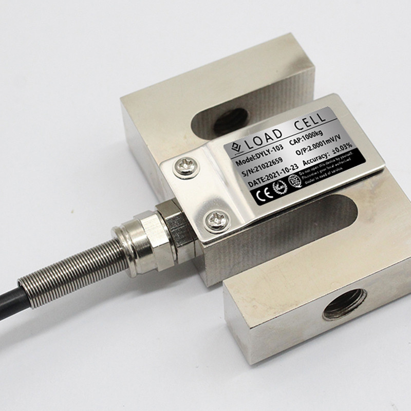 ♣Pressure Pull Force S-type Load Cell Sensor Weighing Transducer Stress ...
