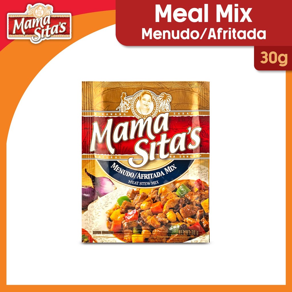 Mama Sita's Meal Mix Menudo/Afritada 30g | Shopee Philippines