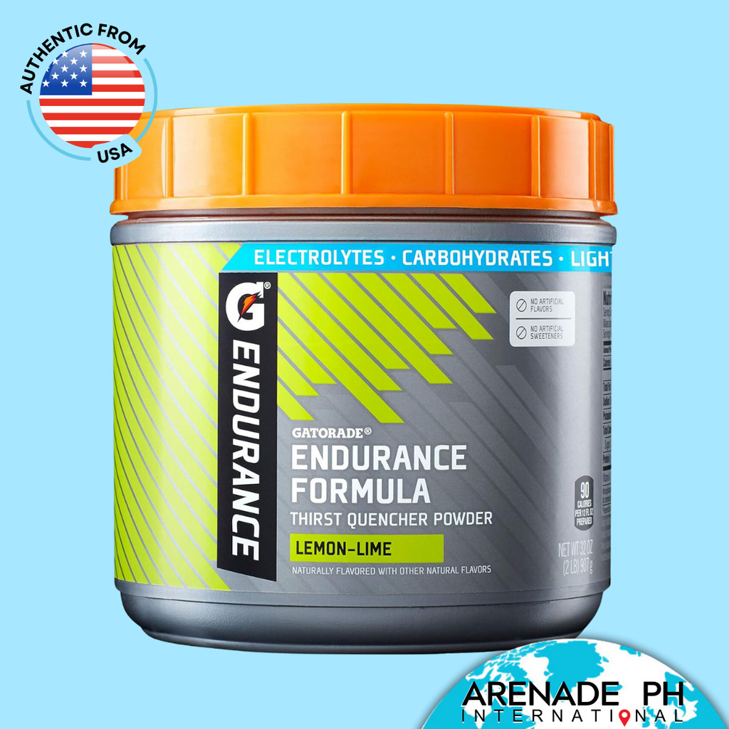Gatorade Endurance Formula Thirst Quencher Powder Lemon Lime 32 oz ...