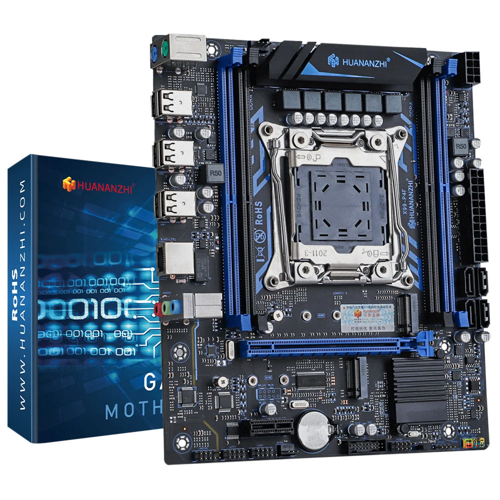 HUANANZHI X99 P4F LGA 2011-3 X99 Motherboard support E5 V3 V4 All ...