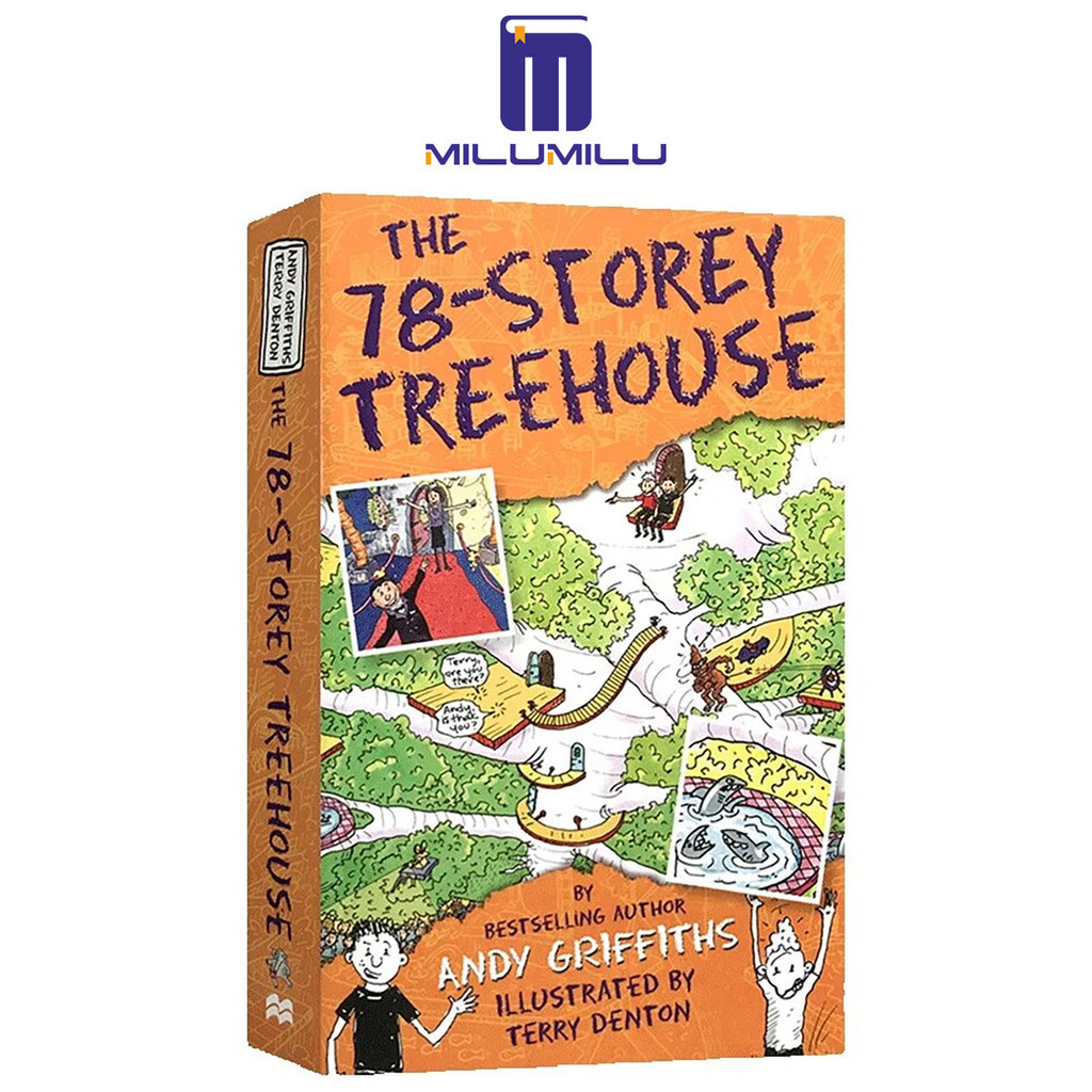 The 78-Storey Treehouse #6 Paperback by Andy Griffiths | Shopee Philippines