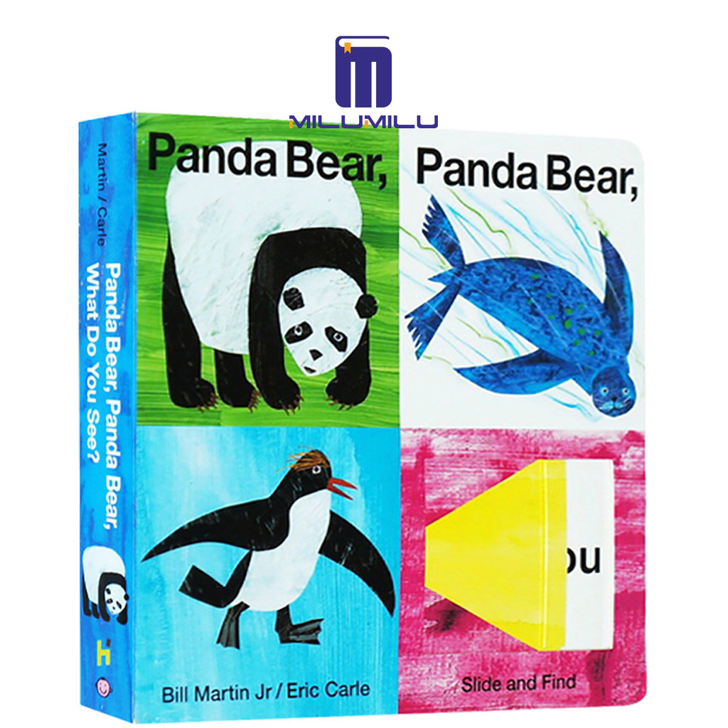 Milu Panda Bear Panda Bear What Do You See Board Book Eric Carle ...