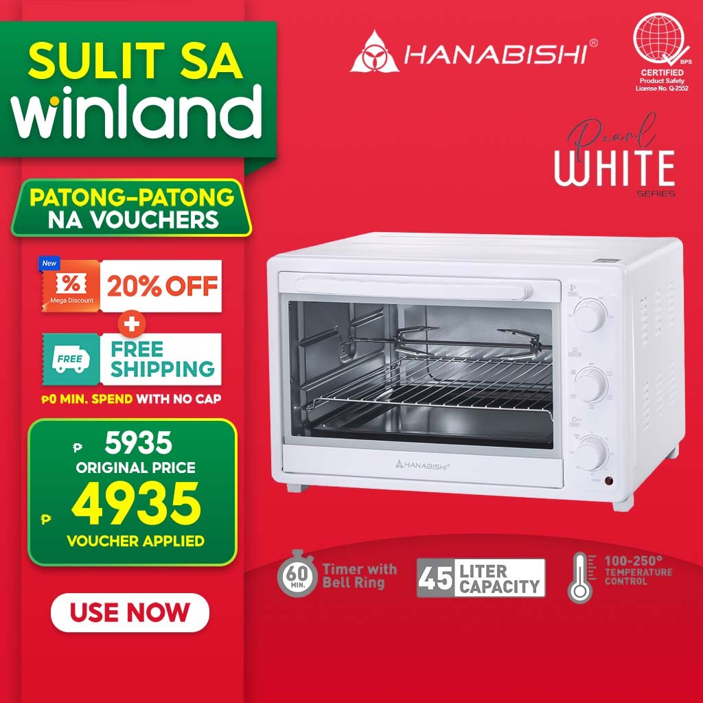 Hanabishi by Winland Rotisserie / Convection Oven Aesthetic Electric ...