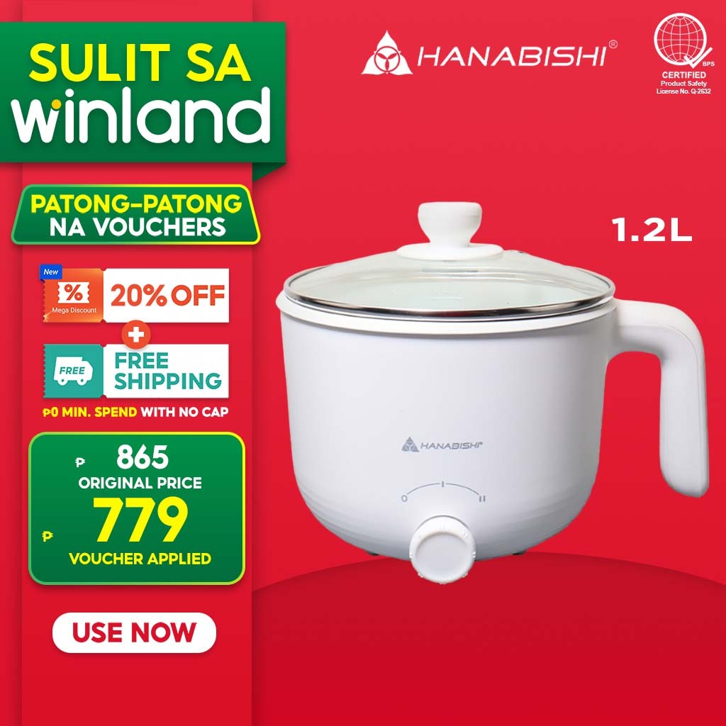 Hanabishi by Winland 1.2 Liters Multi-Function Cooker | Electric Multi ...