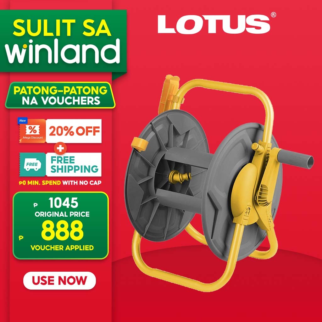 Lotus by Winland 1/2" 45M Hose Reel for Garden LTGT45HRX | Shopee ...