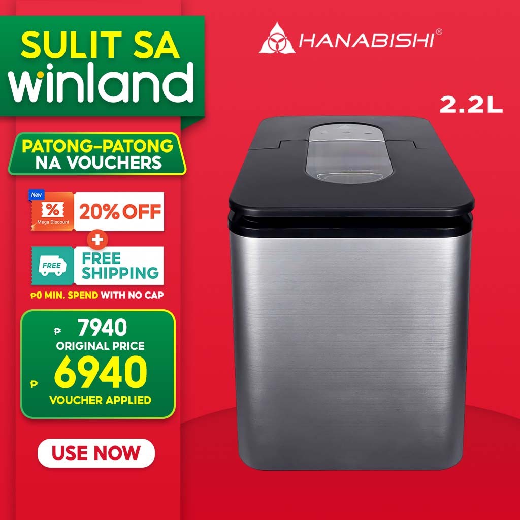 Hanabishi by Winland Ice Maker 12kg HICEMAKER240 | Shopee Philippines