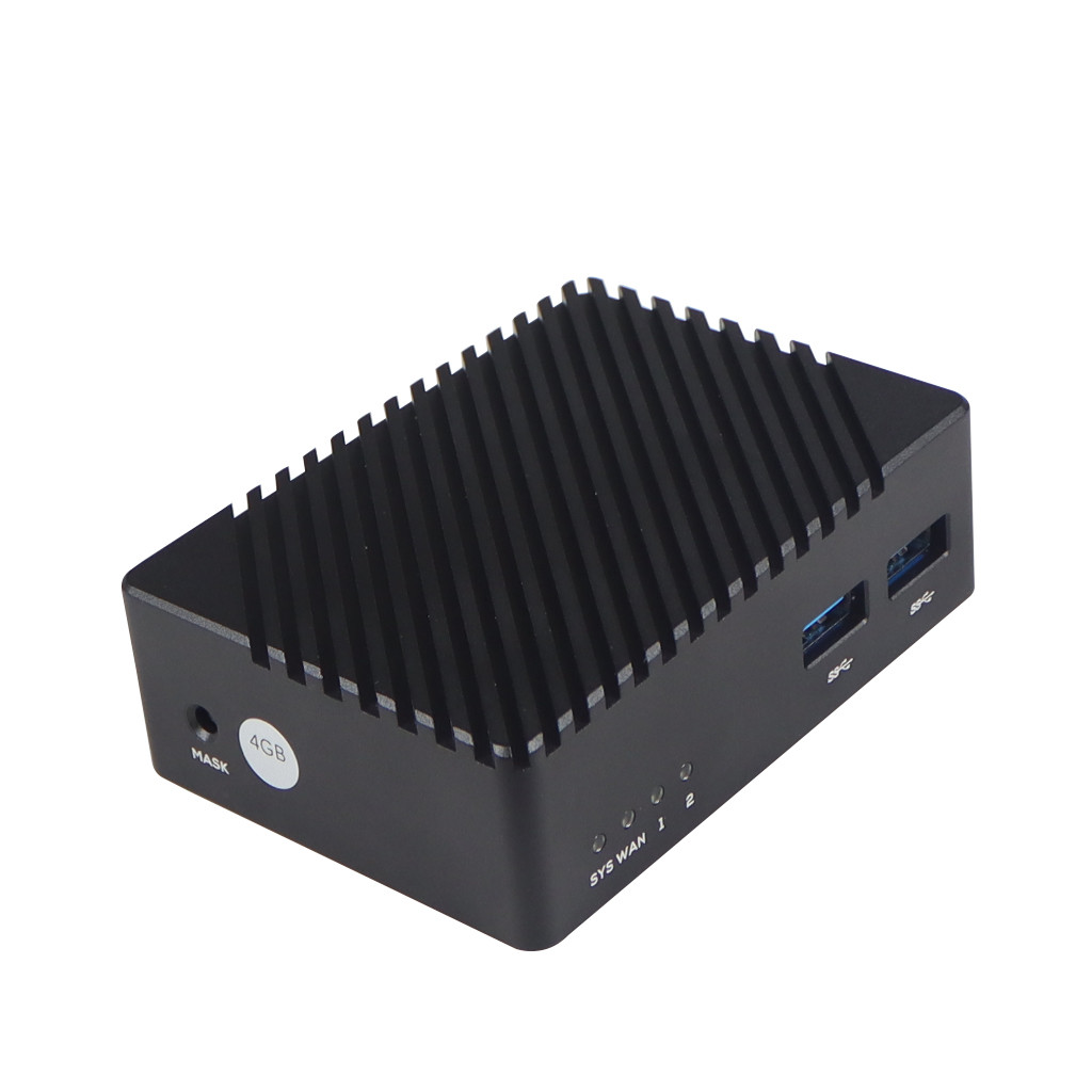 웃NanoPi R5S Rockchip RK3568 2GB 4GB RAM Dual 2.5G+ Gigabit Mini Router with CNC Metal Case 8⊰ ...