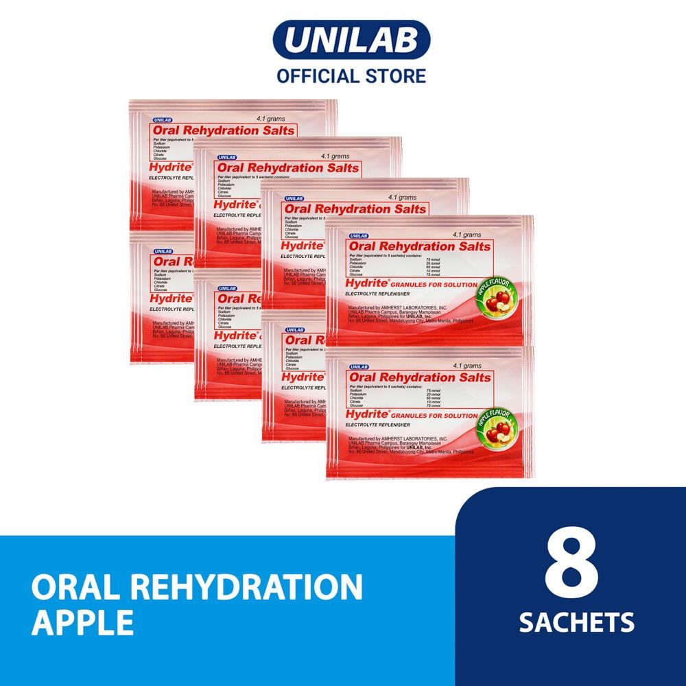 HYDRITE SACHET APPLE 8 sachets | Shopee Philippines