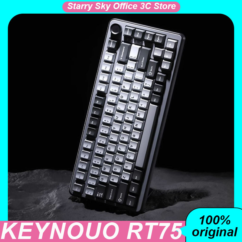 유Keynouo Rt75 Mechanical Keyboard Esports Magnetic Axis Multifunctional ...