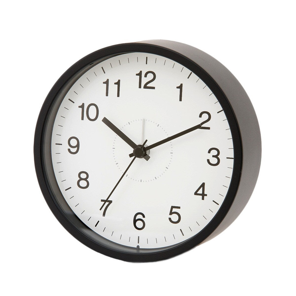 NITORI Table Clock Simple BK | Shopee Philippines
