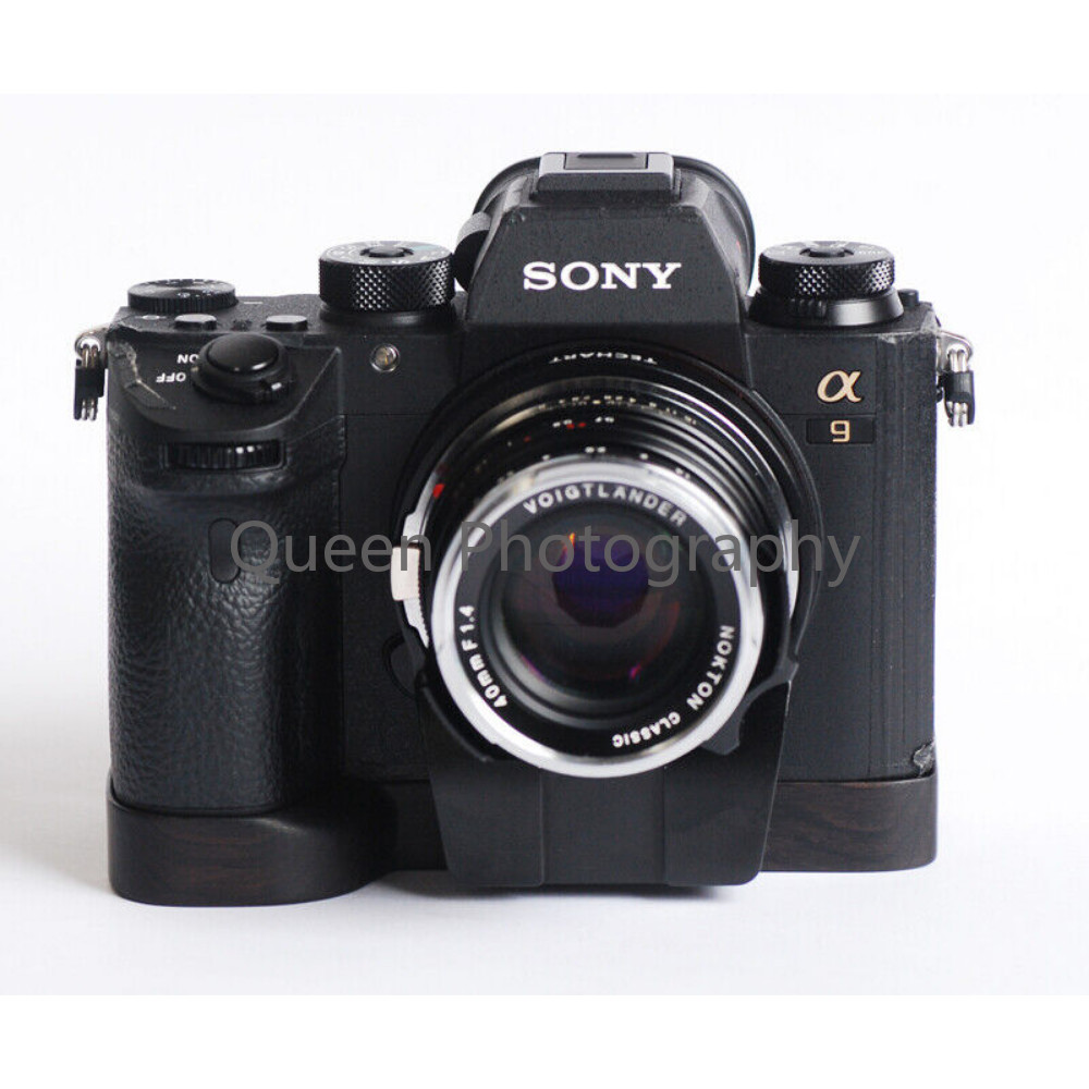 ≈Handmade Wooden Wood Camera Hand Grip Baseplate for Sony ILCE-9 A9 ...