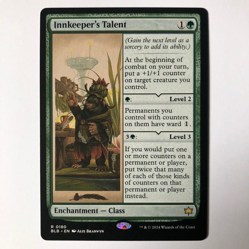 Playtest Card - Innkeeper's Talent (BLB) | Shopee Philippines