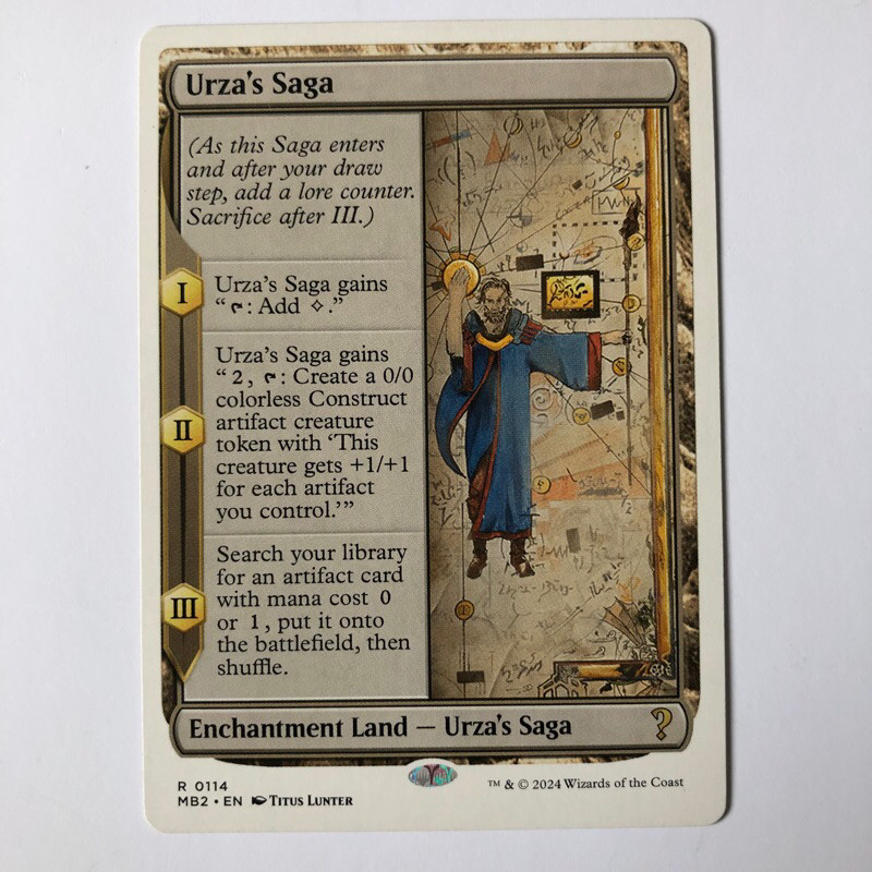 Playtest Card - Urza's Saga (MB2) | Shopee Philippines