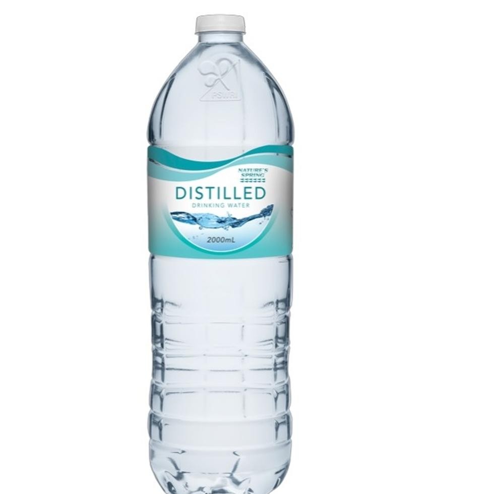 Nature Spring Distilled Drinking Water 2Liter | Shopee Philippines