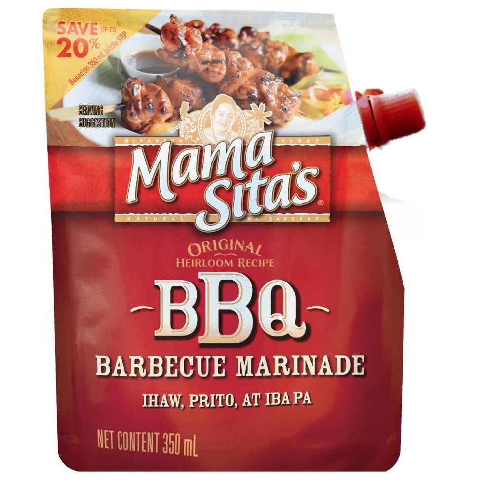 Mama Sitas Barbeque Marinade With Spout 350ml | Shopee Philippines