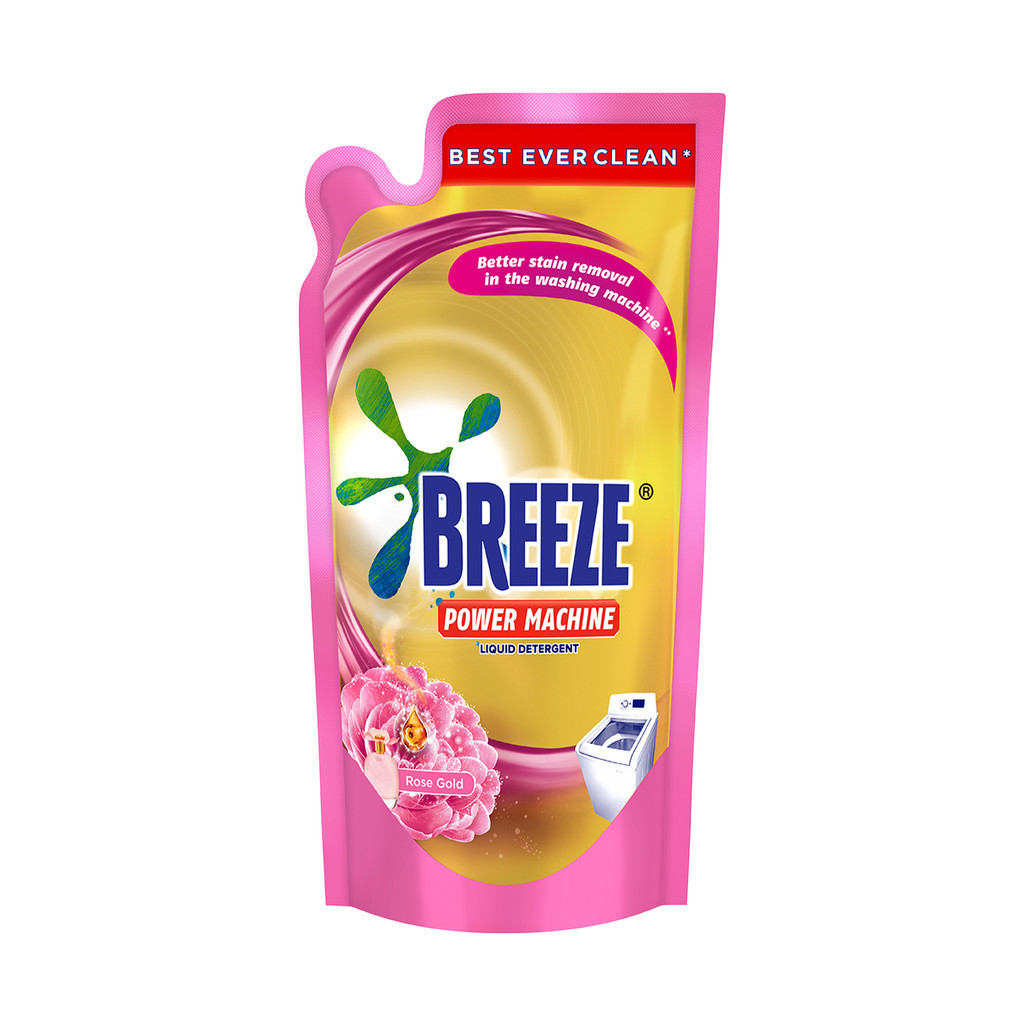 [BUNDLE OF 2] Breeze Liquid Detergent Power Machine with Rose Gold ...
