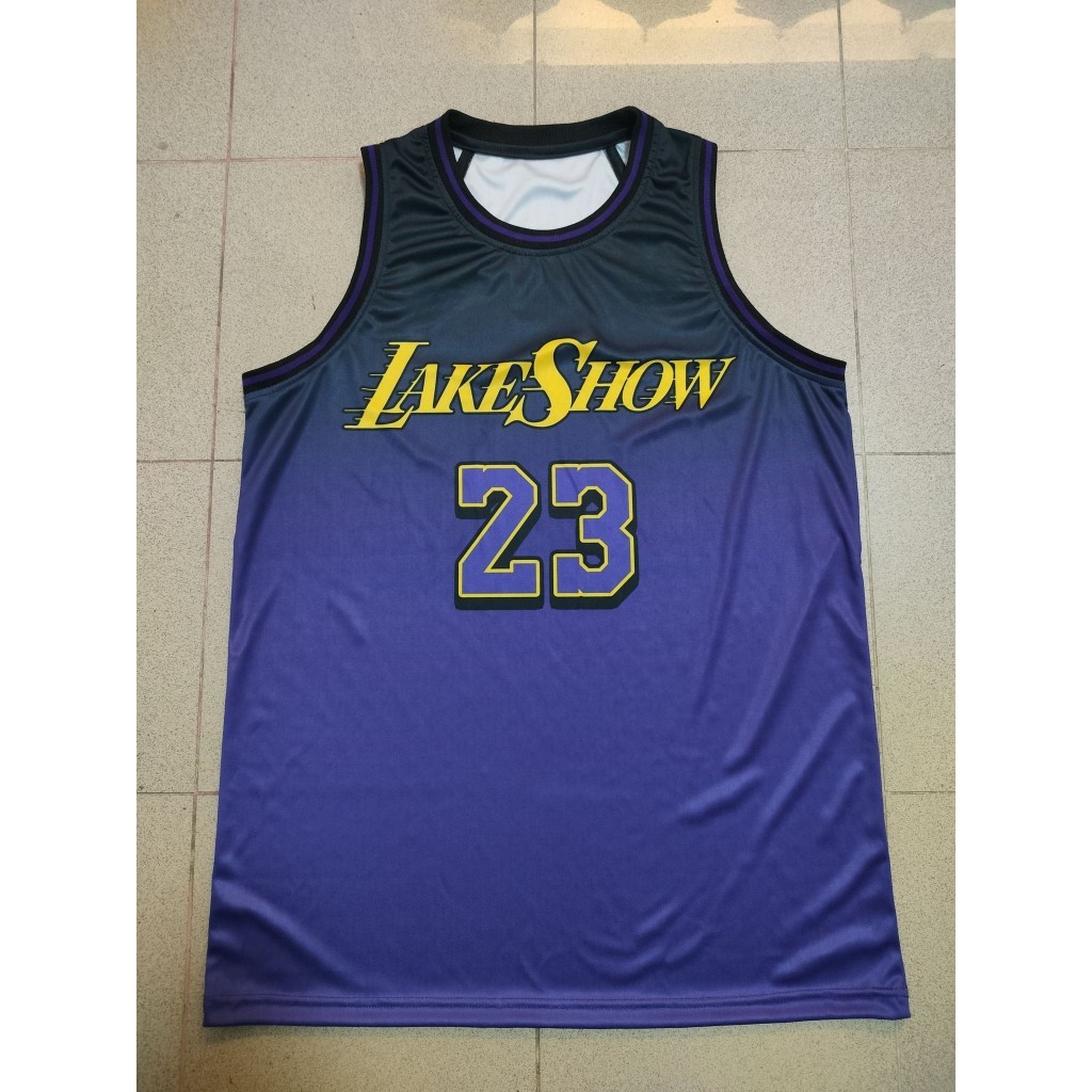 NEW! LakeShow Lakers City Edition 2024-25 KNECHT #4 Full Sublimation ...