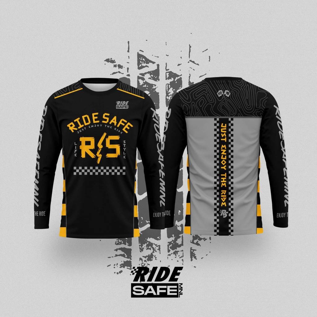RSMNL 019 | RIDE SAFE MNL RIDING JERSEY | RSMNL LONGSLEEVES | FULL SUBLIMATION | Shopee Philippines