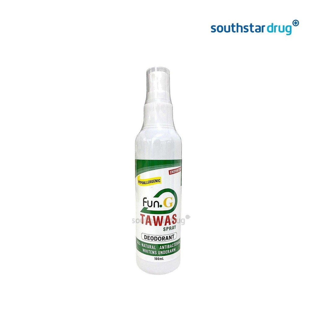 Fun G Tawas Antibacterial Spray 100ml | Shopee Philippines