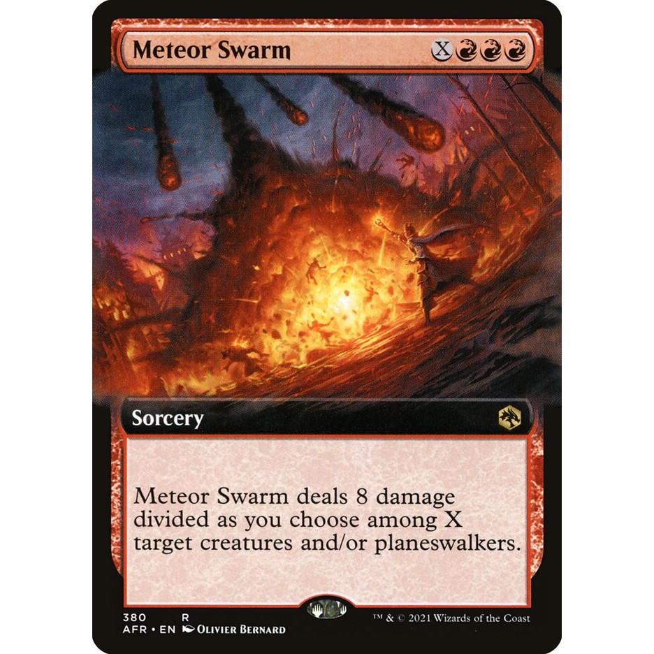 Meteor Swarm AFR MTG Magic the Gathering | Shopee Philippines