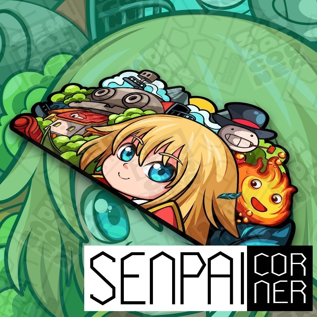 Studio Ghibli Jenkins Peeker Sticker | Shopee Philippines