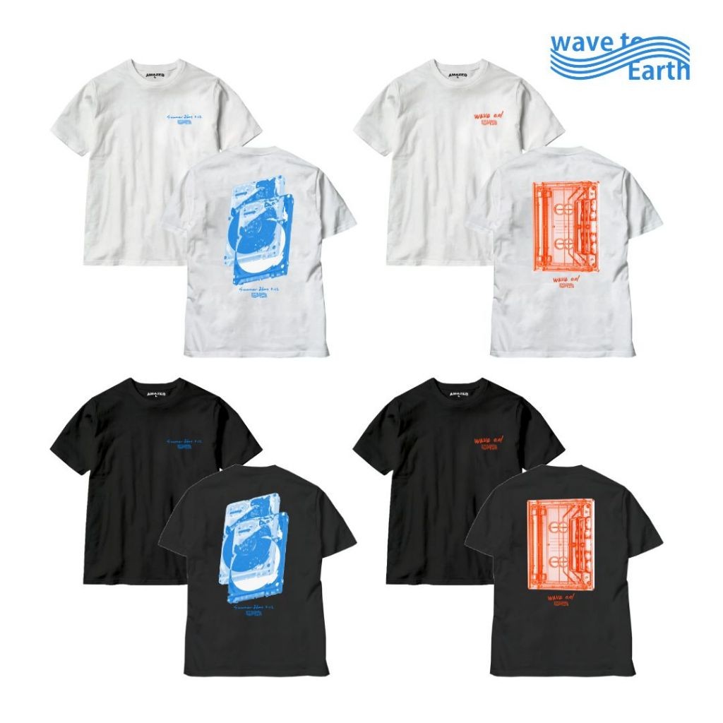 Wave To Earth Shirt Wave 0.01 T-shirt | Amazed | Shopee Philippines