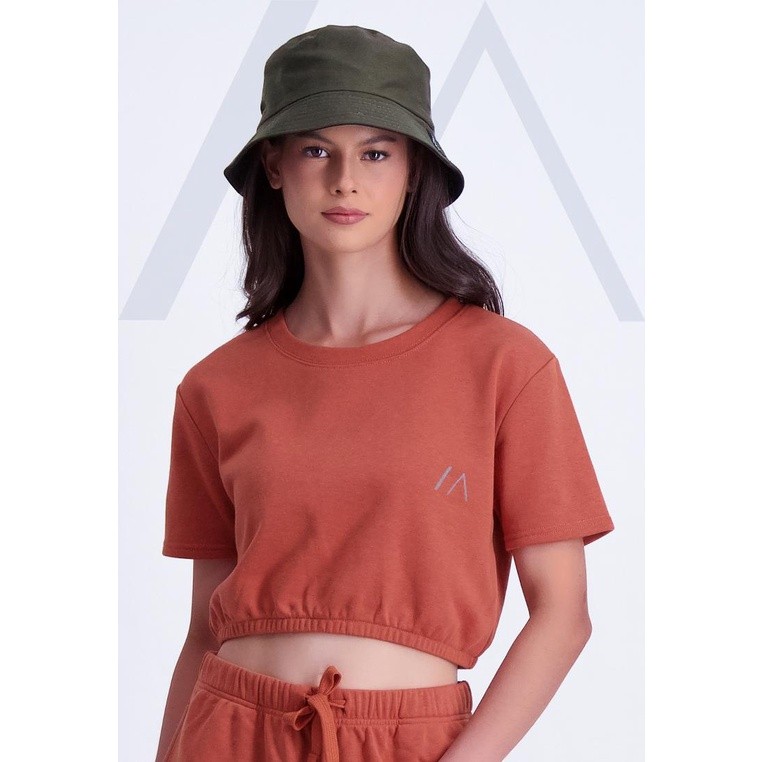 YOU0254 - BENCH/ Women's Active Short Sleeve Cropped Top | Shopee ...