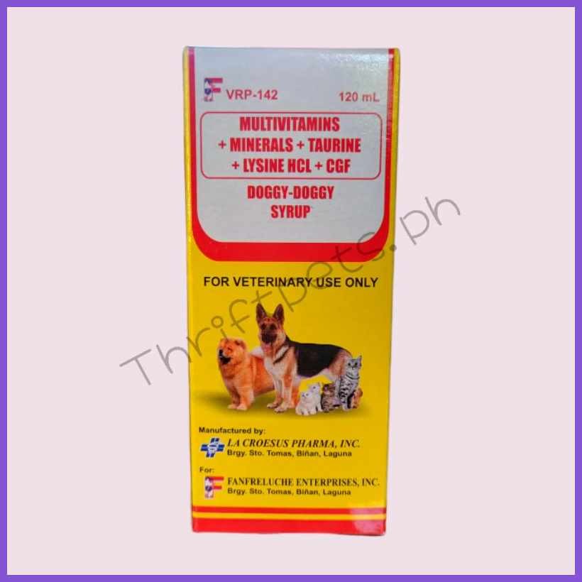 Happy,mo^Pets[YS]Doggy-Doggy?C*Syrup~G*120ml | Shopee Philippines