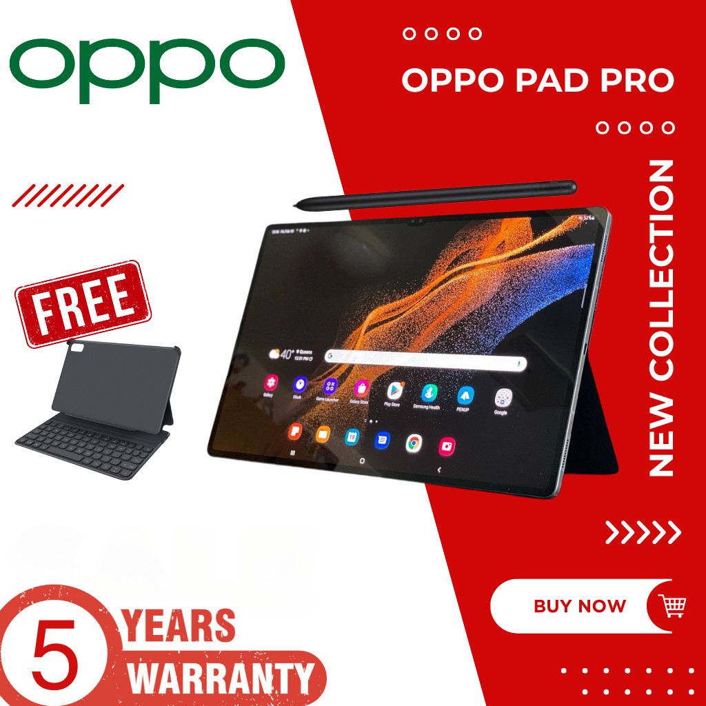 𝘖𝘗𝘗𝘖 PAD AIR Tablet 16GB RAM+512GB ROM 10.5 Inch Android Tablet With ...