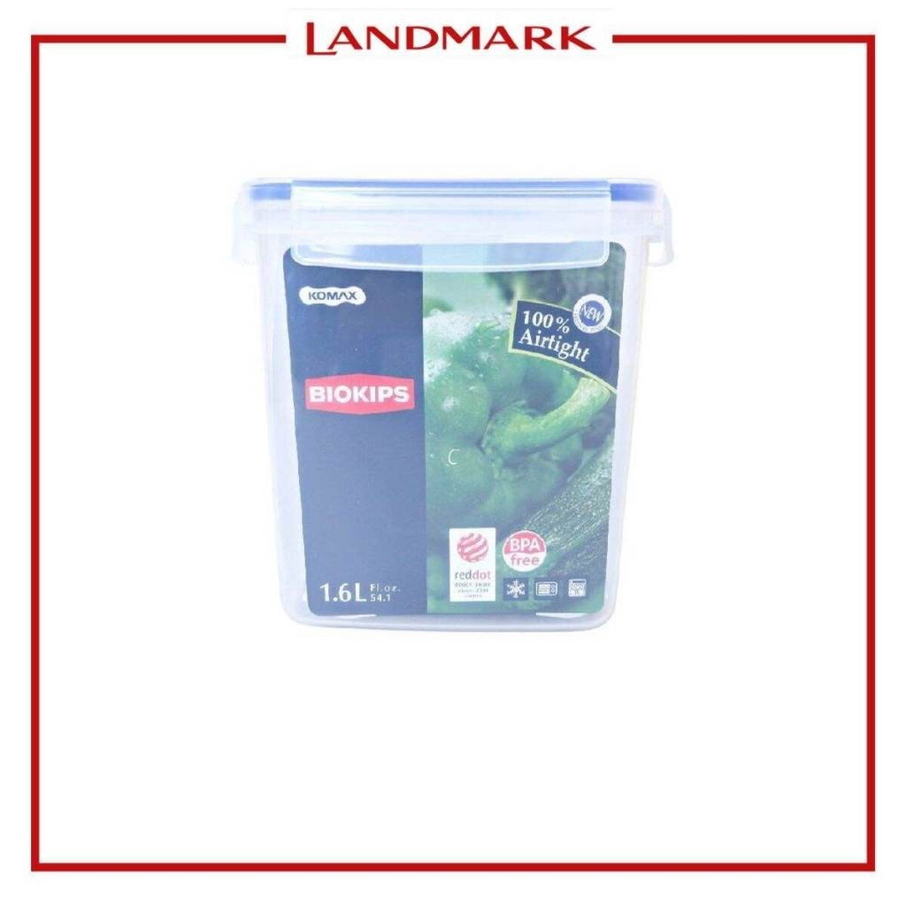 Komax Biokips Rectangular Food Keeper -1.6L | Shopee Philippines
