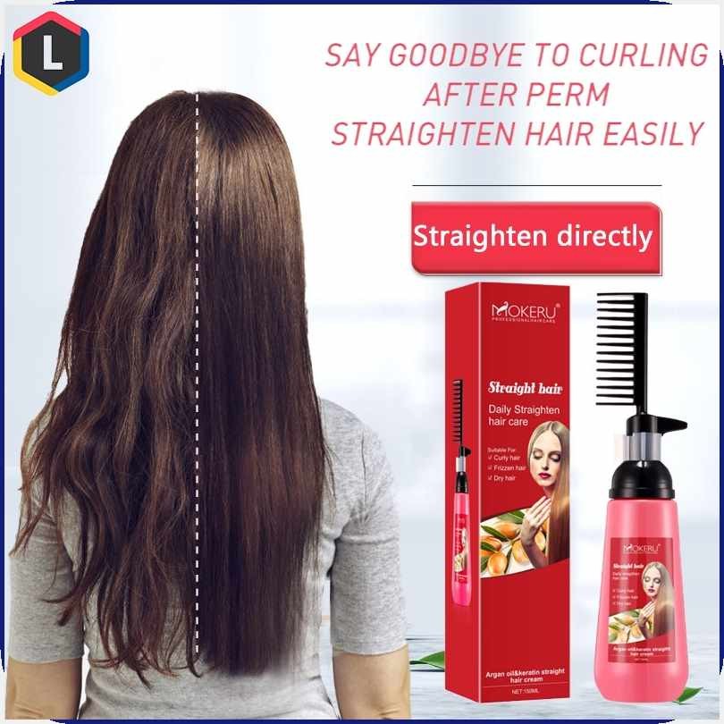 MOKERU,E^Hair[w]Straightening>I)Brush}T)Hair}Fy)Straightening}ky)Cream ...