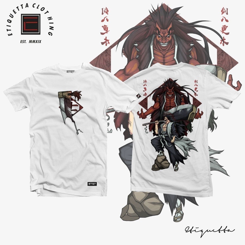 GooFee - ETQT WorldWide - Unisex - Anime Shirt - Bleach - Kenpachi ...