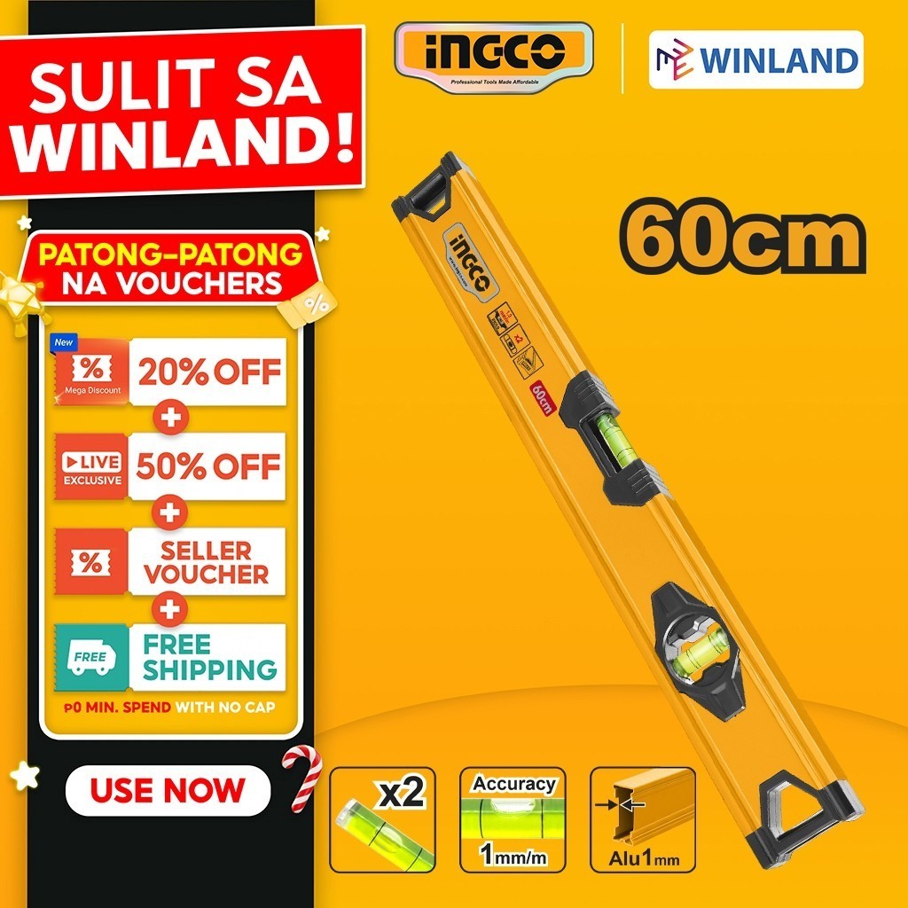 Ingco by Winland Tools Spirit Level Cylinder spirit Bulbs Aluminum ...