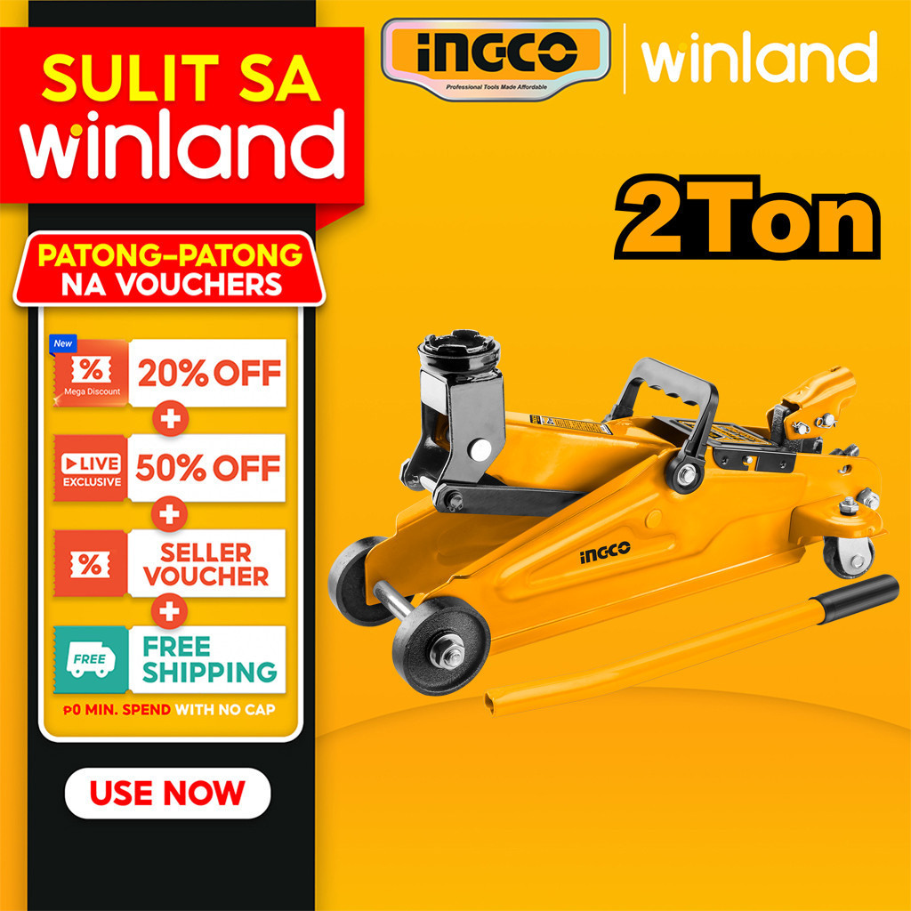 Ingco by Winland Hydraulic Floor Jack 2 Ton HFJ201 ING-HT | Shopee ...