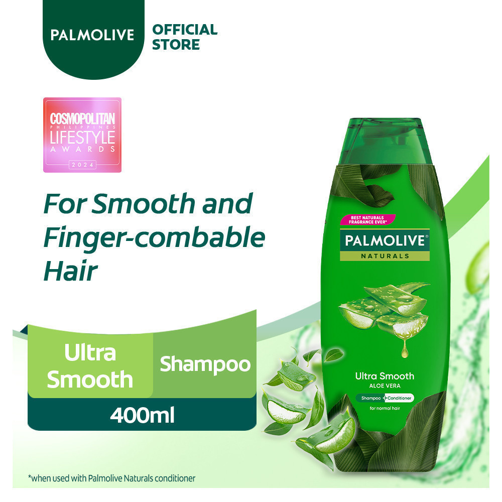 Palmolive Naturals Ultra Smooth Shampoo - with Aloe Vera, for Normal ...