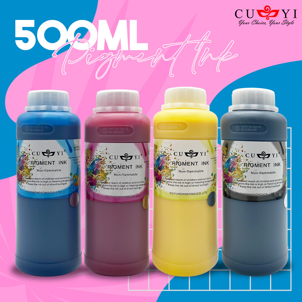 CUYI Pigment Ink For Inkjet Modified Printer 500ml | Shopee Philippines