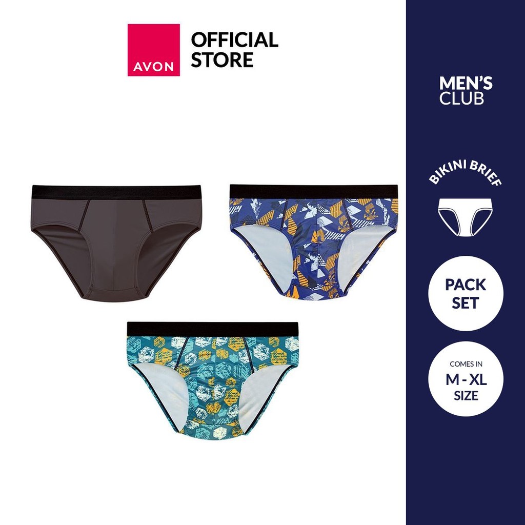 Avon Men's Club | Shawn 3-In-1 Innovation Brief | Men's | Shopee ...
