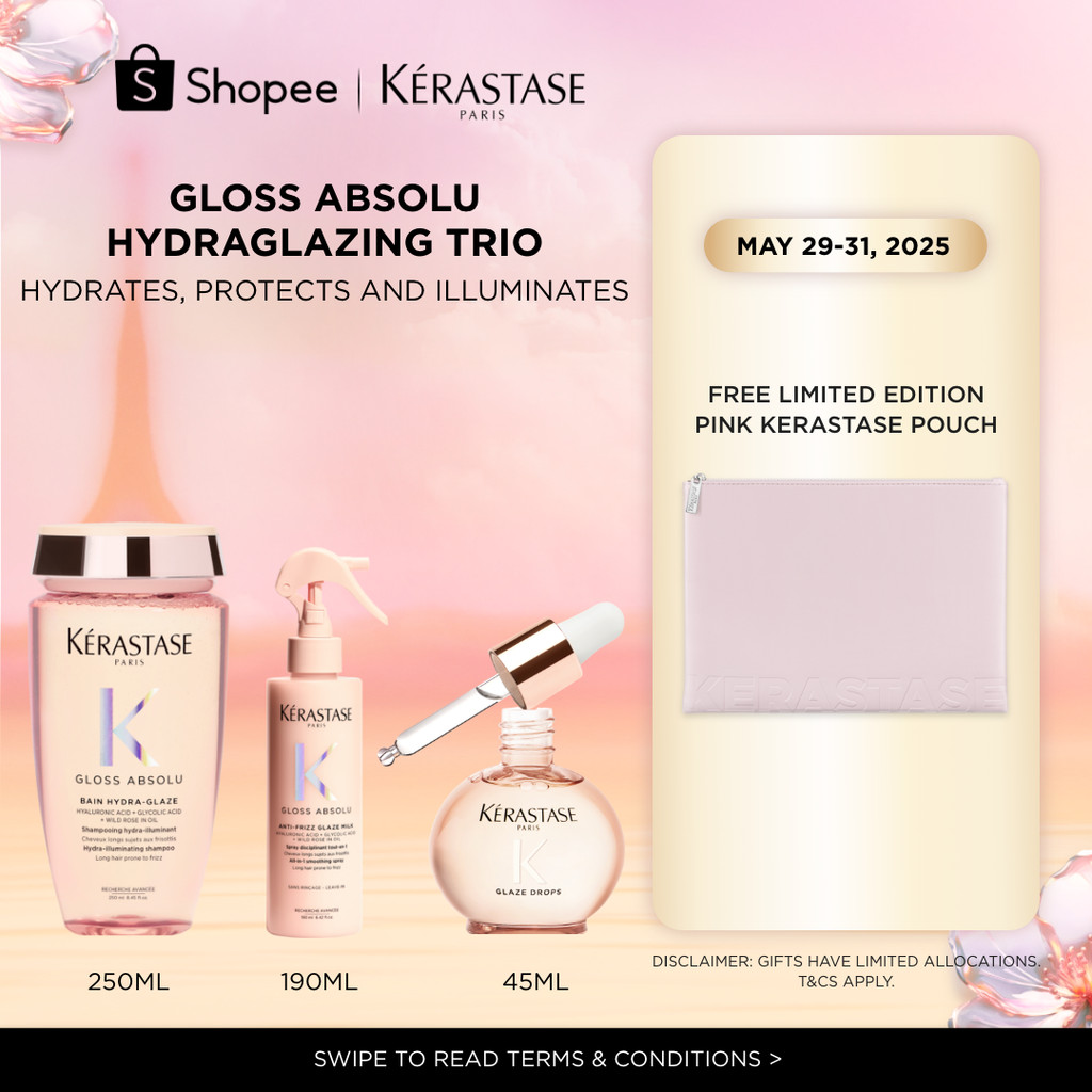 Kerastase Gloss Absolu Hydraglazing Trio | Shopee Philippines