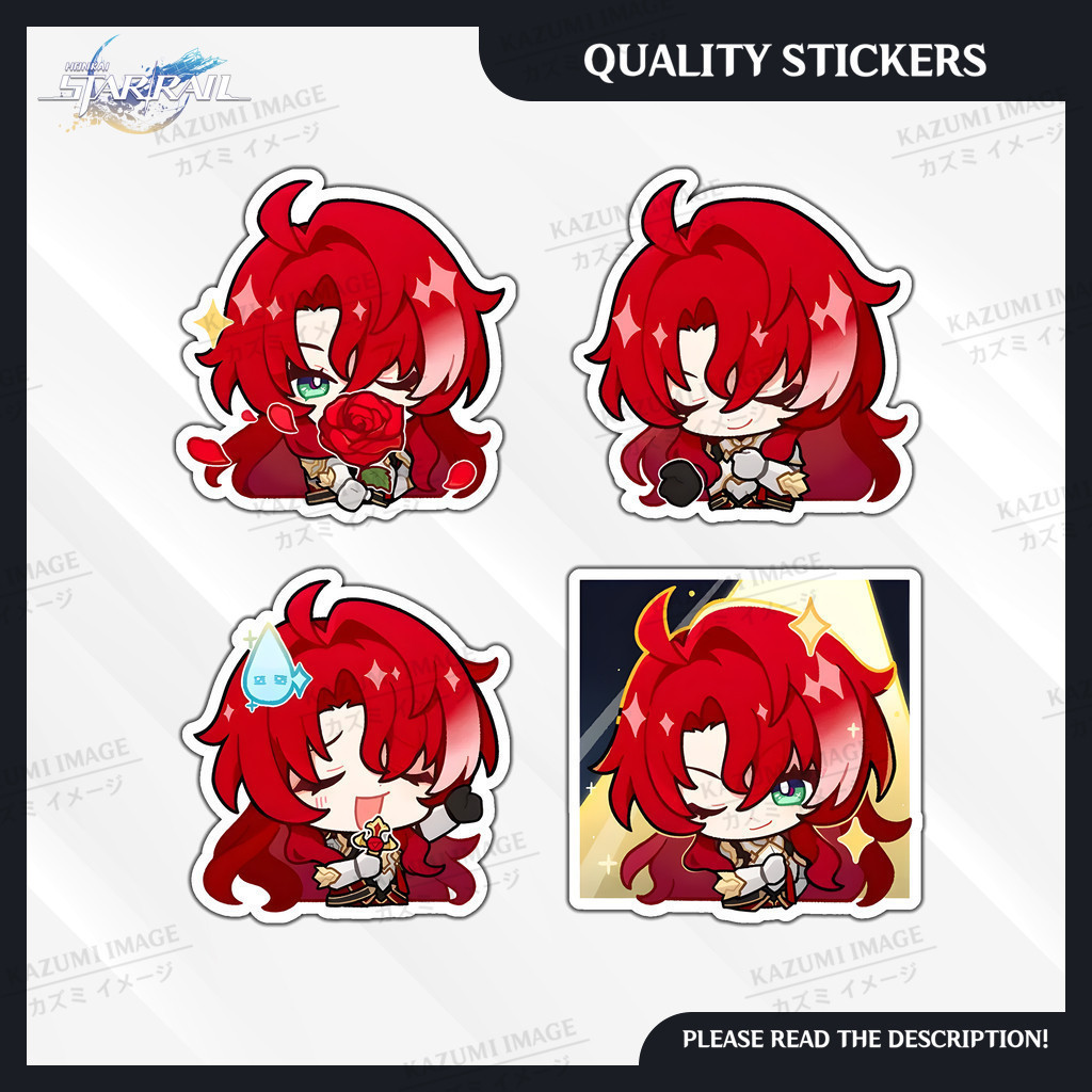 Argenti - Honkai Star Rail Waterproof Emoji Stickers | Shopee Philippines