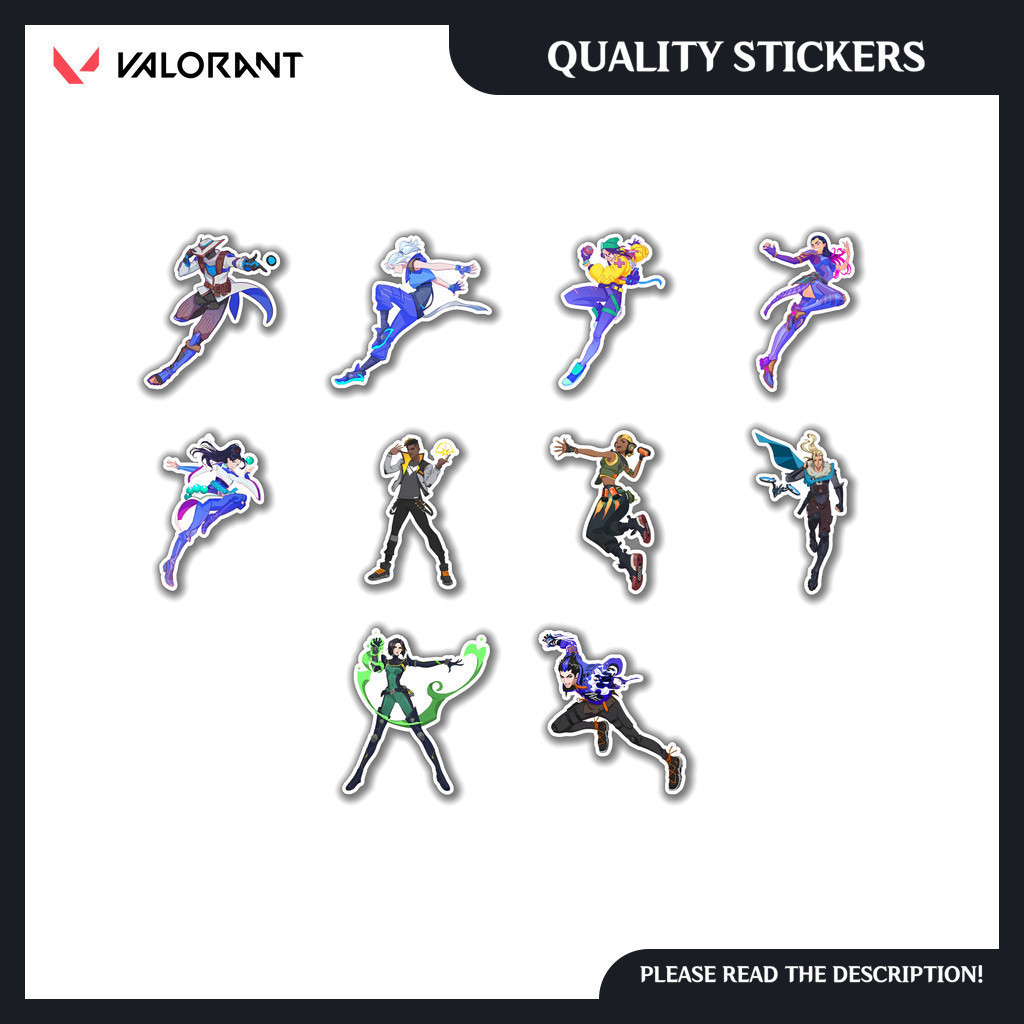 VALORANT GO! Vol. 1 & Vol. 2 -VALORANT Spray Stickers | Shopee Philippines
