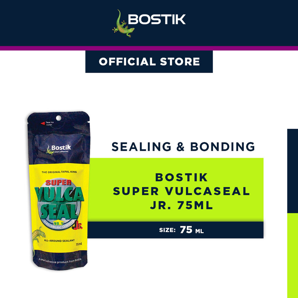 Bostik Super Vulcaseal Junior 75ML- Ready to use for sealing, patching ...