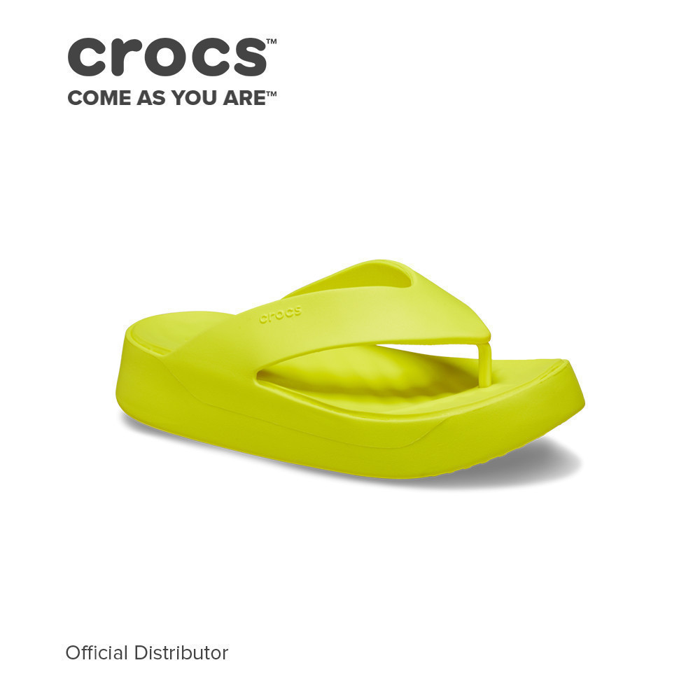 Crocs Women's Getaway Platform Flip in Acidity | Shopee Philippines