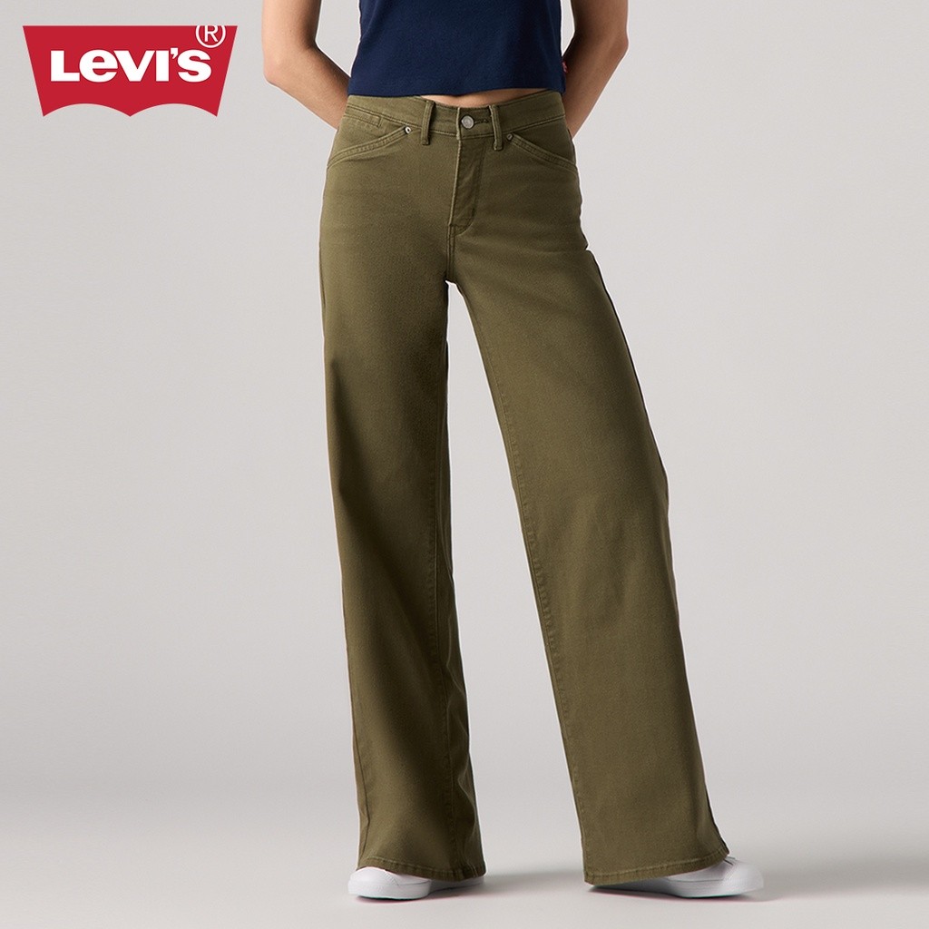 Levi's® Women's 318 Shaping Wide-Leg Jeans 001Q7-0003 | Shopee Philippines