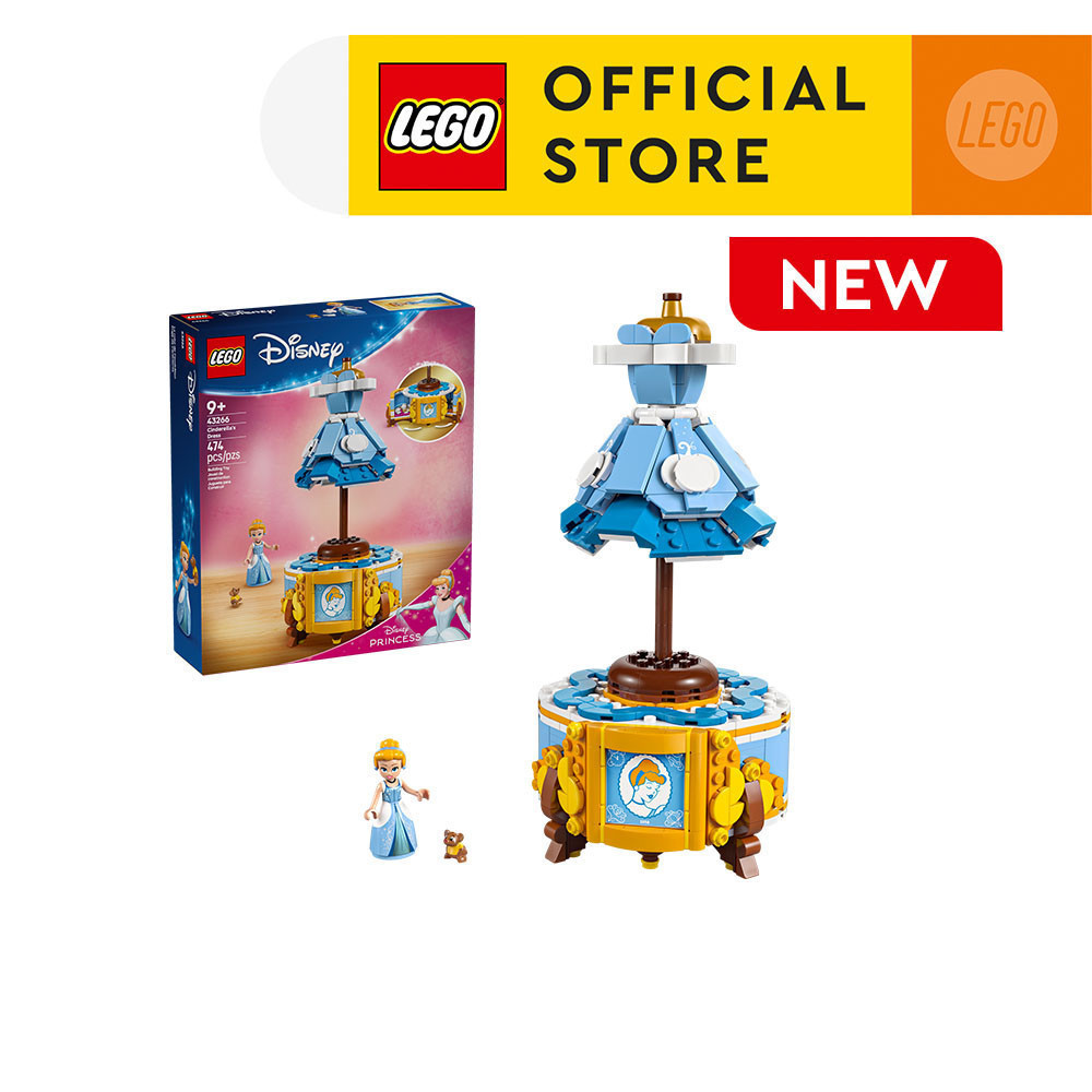 LEGO® Disney Princess 43266 Cinderella's Dress, Age 9+, Building Blocks ...