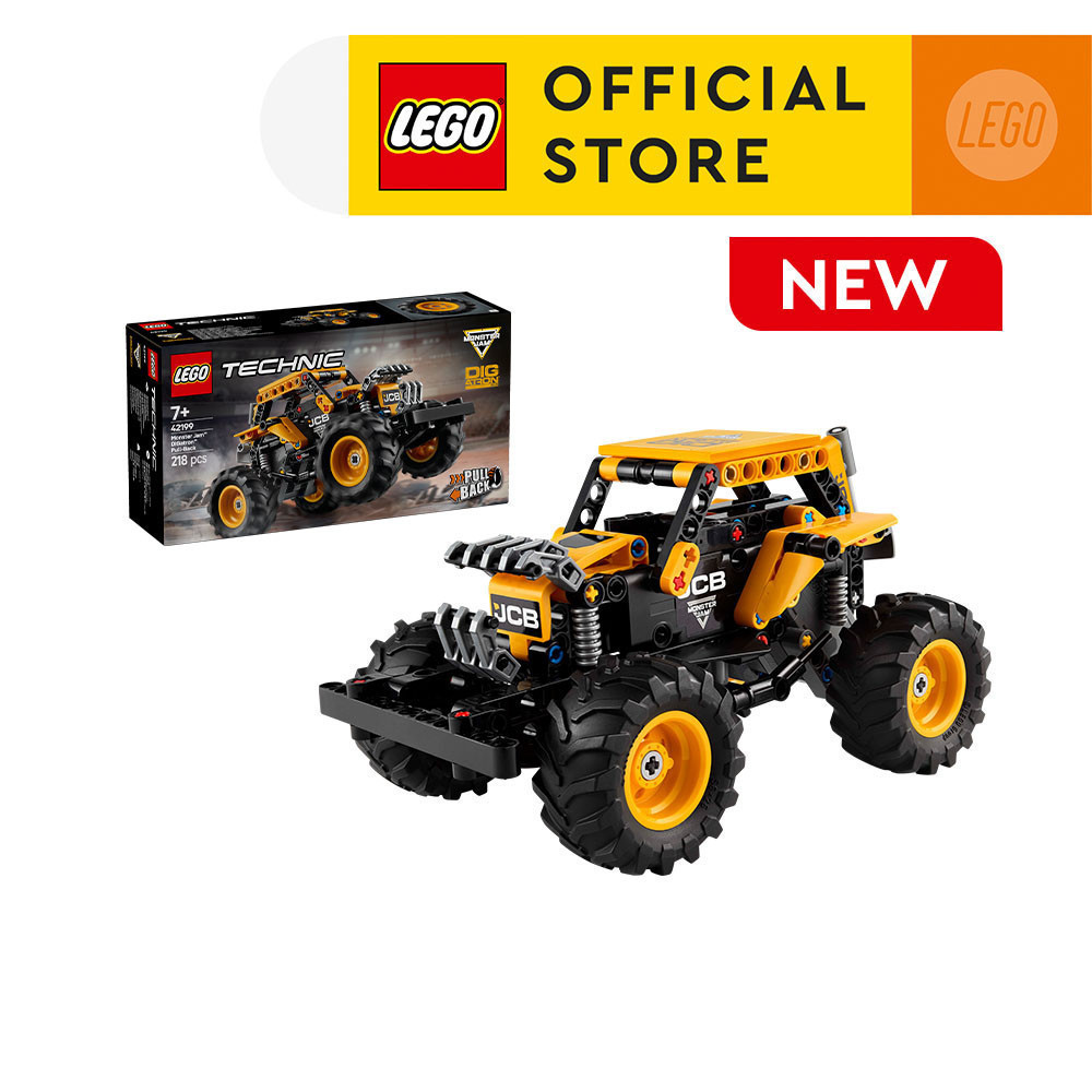 LEGO® Technic 42199 Monster Jam™ DIGatron™ Pull-Back, Age 7+, Building ...