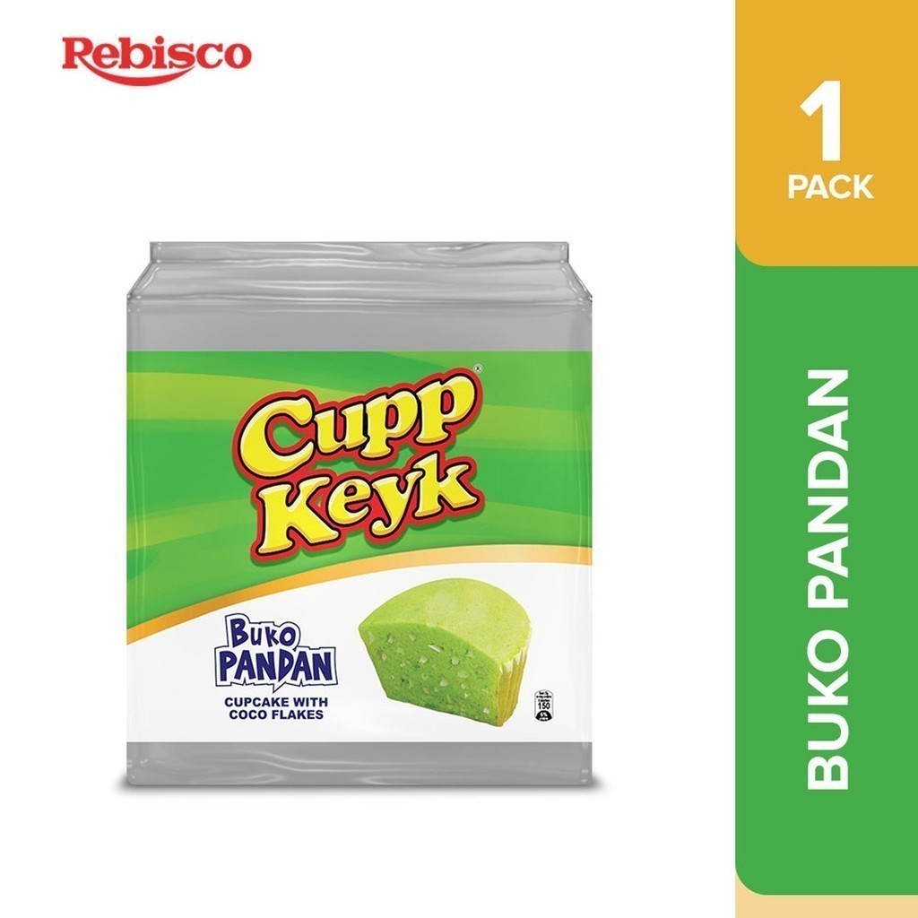 Cupp Keyk Buko Pandan 33g x 10pcs | Shopee Philippines