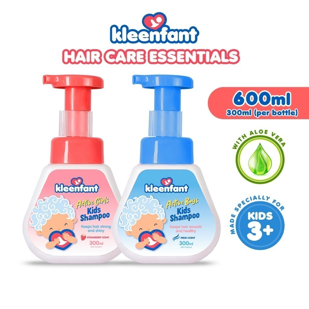 Kleenfant Kids Shampoo Collection for Girls and Boys with Aloe Vera for ...