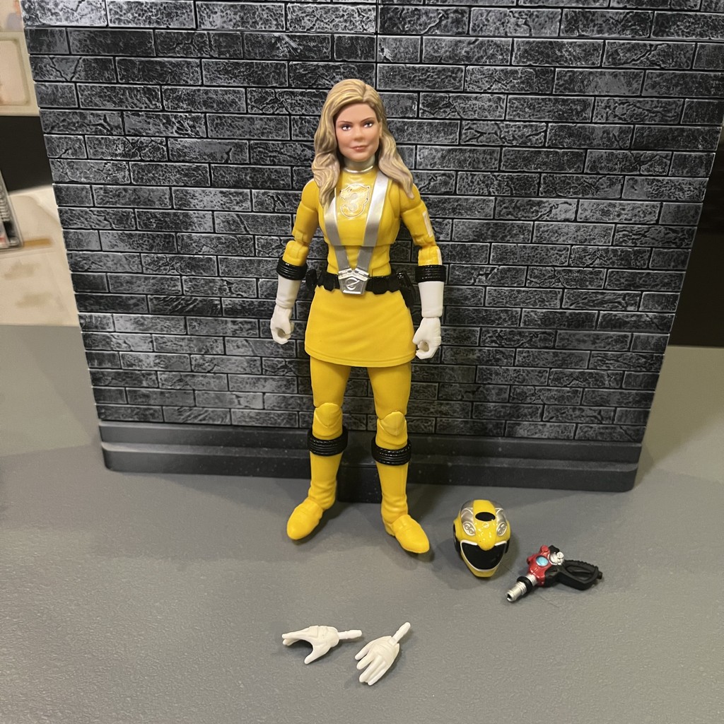 Hasbro Power Rangers Lightning Collection RPM Yellow Ranger | Shopee ...